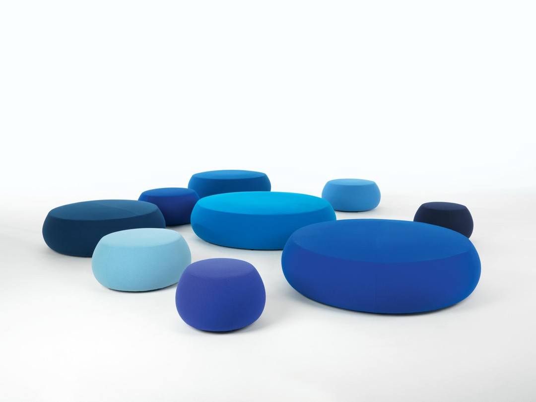 Pouf Pix Lined 2 Seats 95x32 cm | Arper